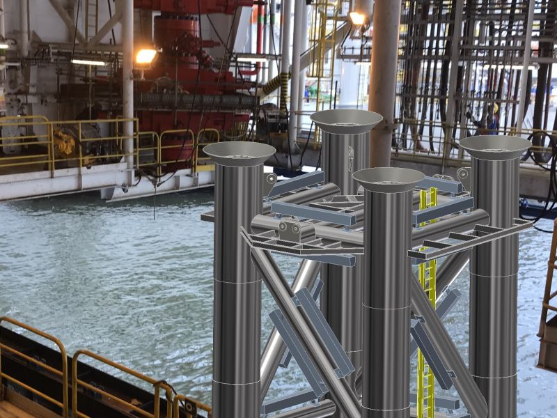 ICON Engineering - Tall template wellhead platform structures have a ...