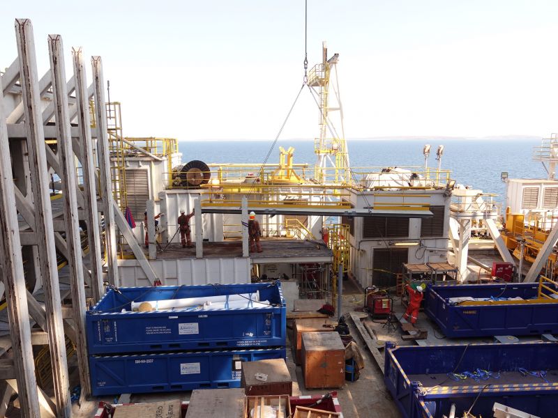 ICON Engineering - Woodside / Valaris DPS-1 semi-submersible MODU Deck ...